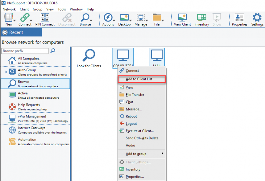 آموزش نرم افزار NetSupport Manager - قسمت سوم