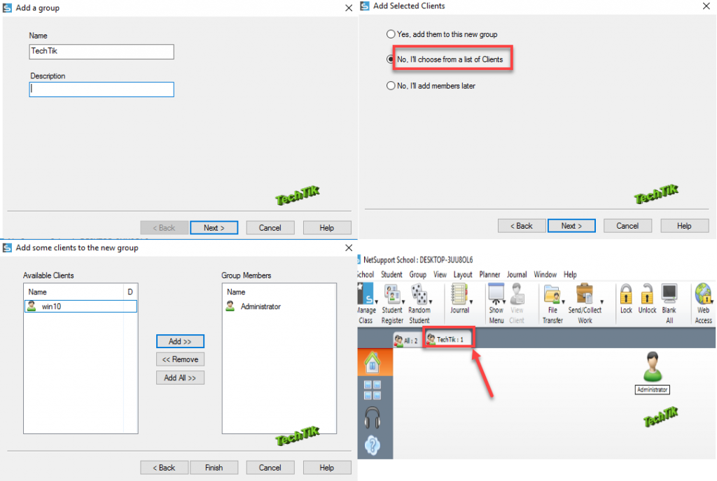 آموزش نرم افزار NetSupport School - قسمت اول