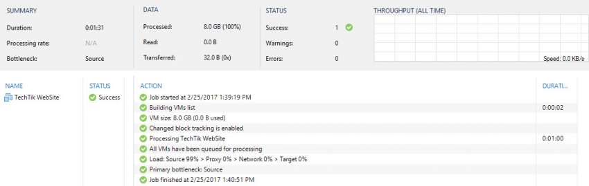 ایجاد Backup Job در Veeam Backup & Replication