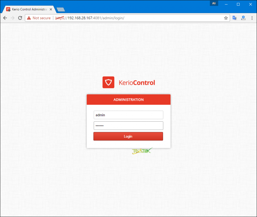 آموزش نصب و راه اندازی Kerio Control