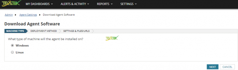 نصب Agent نرم افزار solarwinds بر روی نود های شبکه + ویدیو