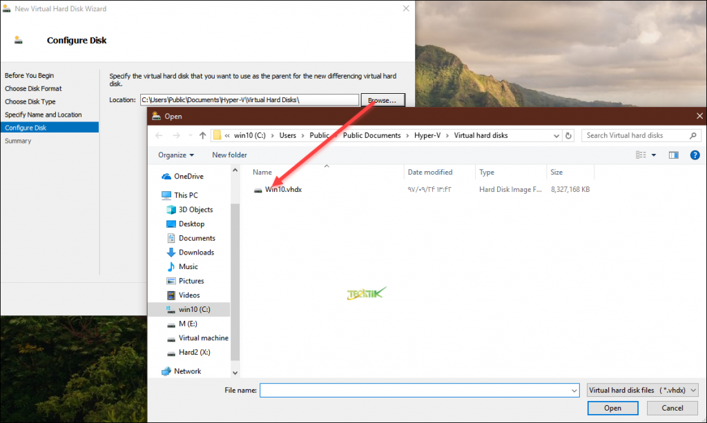 آموزش دیسک Differencing در Hyper-V