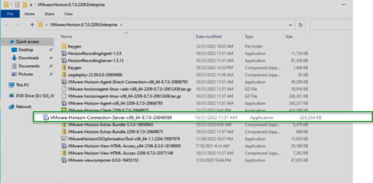 آموزش VMware Horizon - نصب VMware Horizon Connection Server